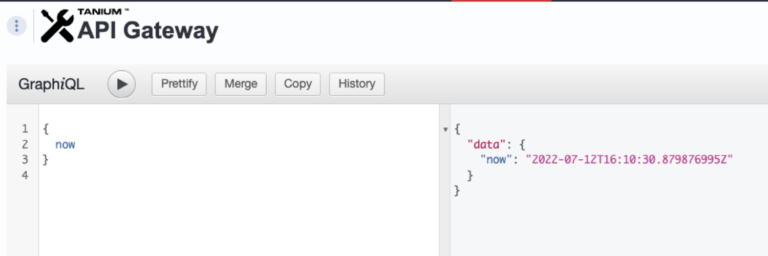 Getting Data Out of Tanium with the API Gateway and GraphQL | Tanium Getting Data Out of Tanium with the API Gateway and GraphQL | Tanium