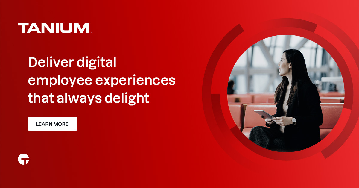 Digital Employee Experience Management Tanium